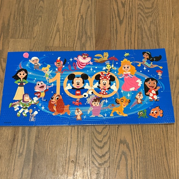 Disney | Toys | Disney Foam Puzzle Mat 0 Year Anniversary | Poshmark